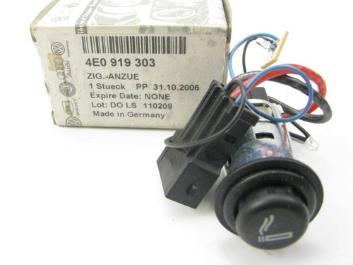 NEW - OEM VW Audi 4E0919303 Center Console 12V Cigarette Lighter | eBay