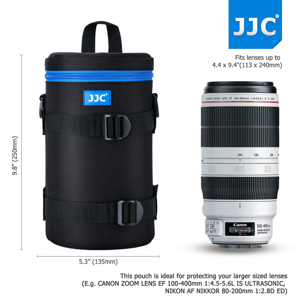 Anti-Scratch Deluxe Lens Pouch Bag Case for Nikon Canon Sony DSLR ...