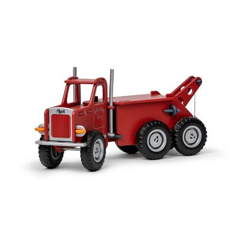 Moover Red Wooden 73cm Vehicle Toy Mack Push Truck Baby/Toddler 18m ...