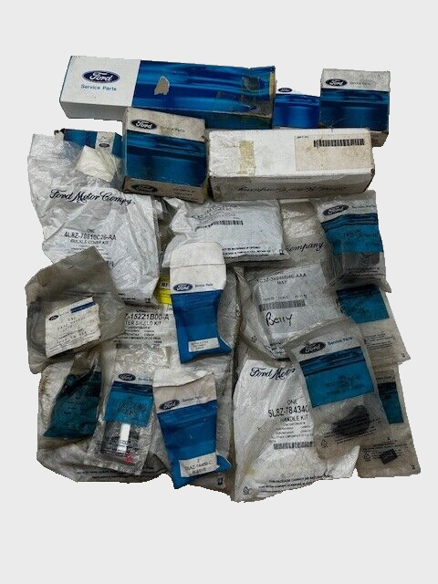 Huge Lot of 22 Ford Assorted Parts New in Box Bag Motorcraft Parts ...