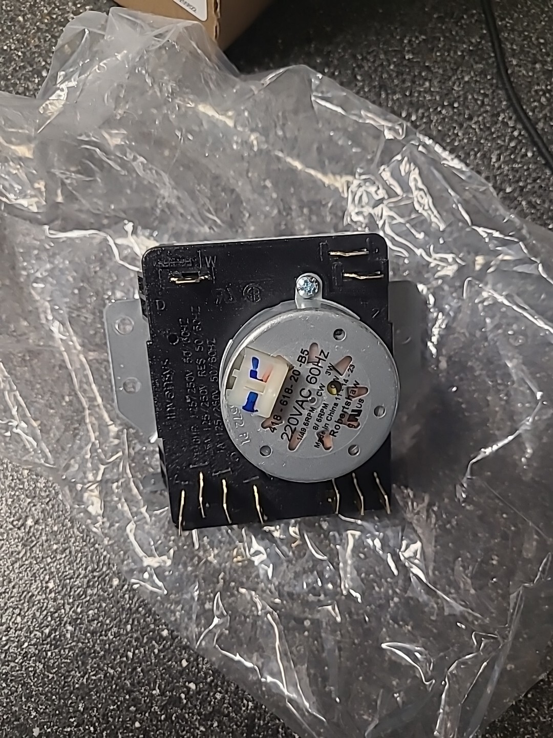 Genuine Whirlpool Maytag Dryer Timer W10185982F W10185982 |WM1461 for ...