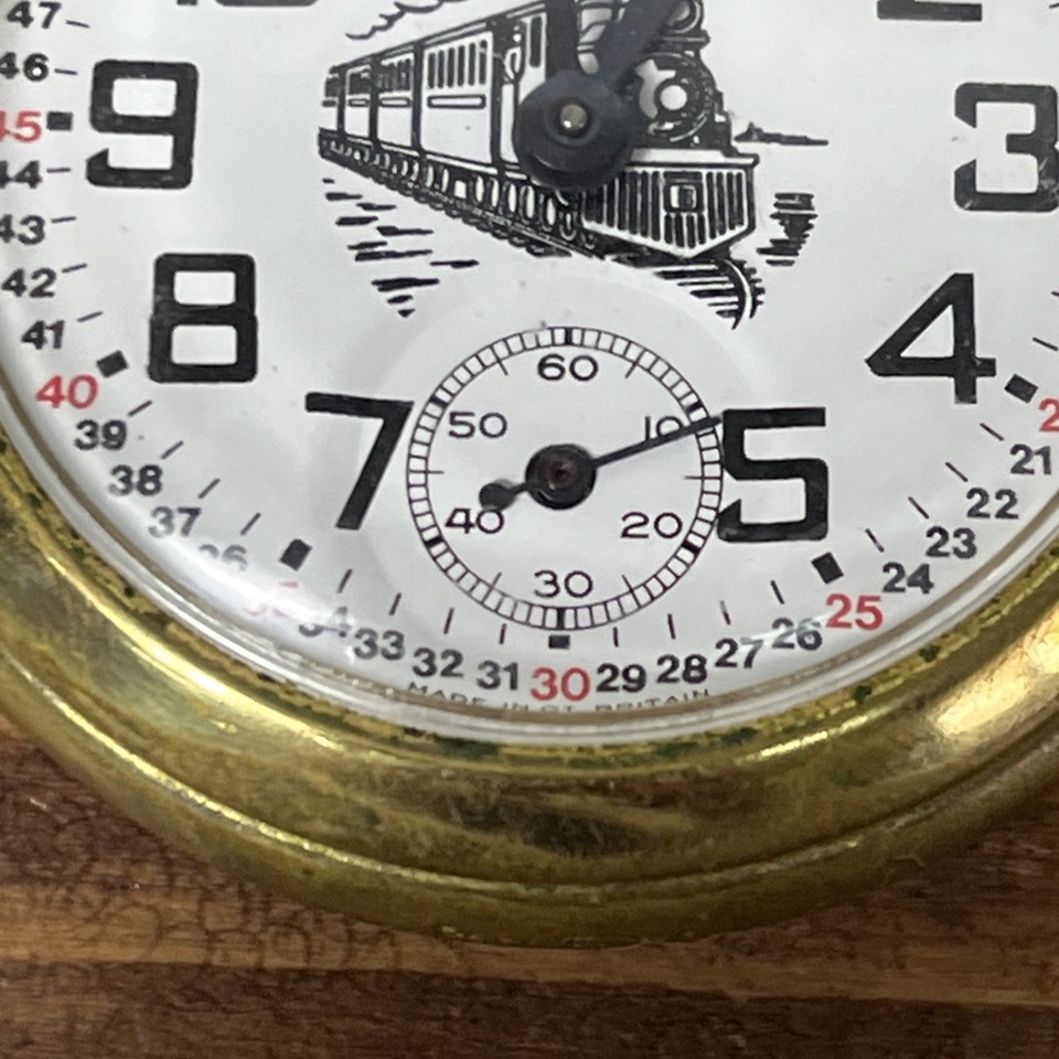 Smith Rail Master, Made in Great Britain Mechanical Wind Up Pocket ...