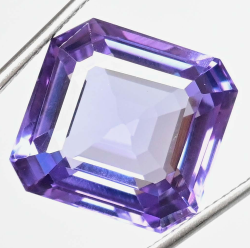 Flawless Natural Color Change Alexandrite 19.95Ct Asscher Cut Certified ...
