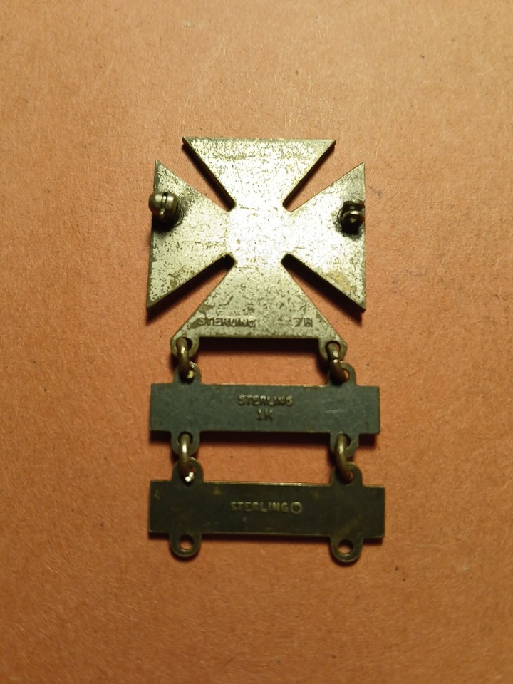 ORIGINAL WWII MARKMAN BADGE ( STERLING ) | eBay