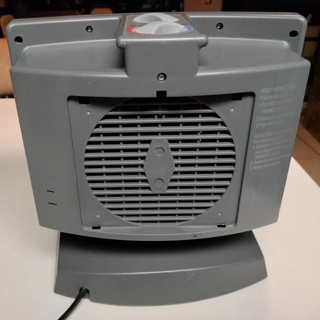 Patton 1500 Watt Twin Ceramic Oscillating Heater Model PCH4199 for sale ...