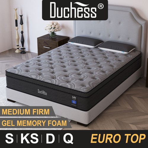 Duchess Queen Double King Single Bed Mattress Pocket Spring Foam Medium ...