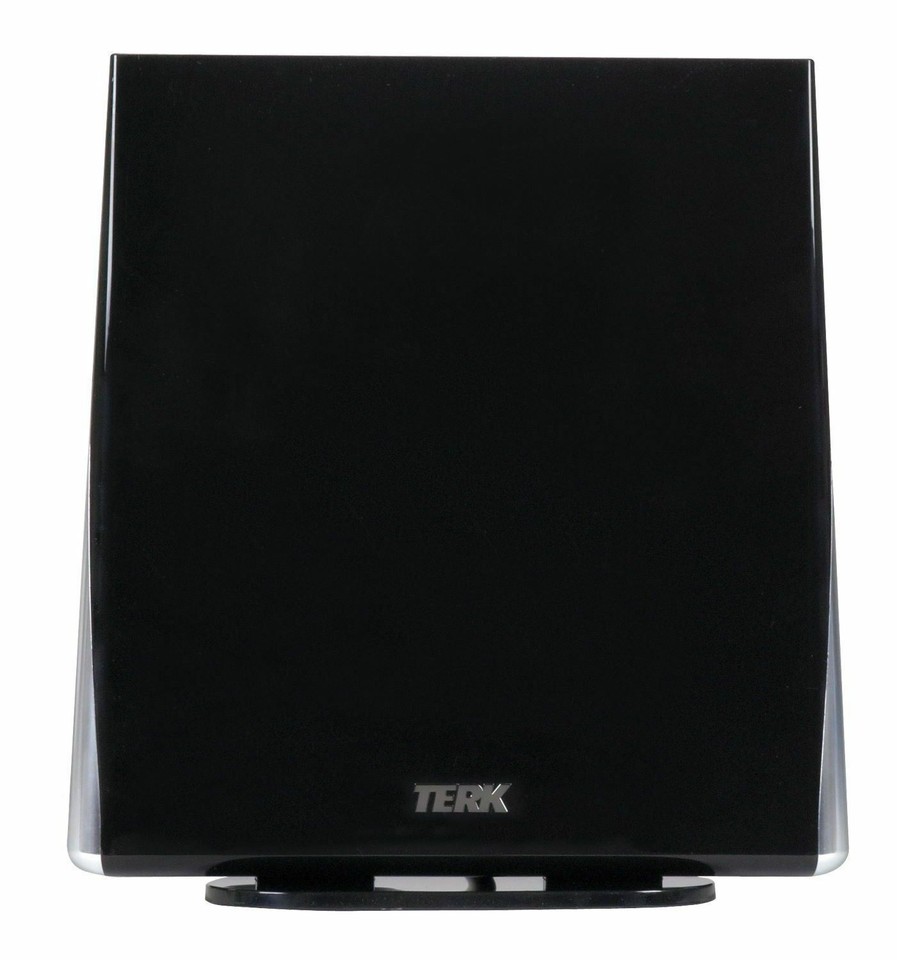 TERK FDTV2 Omni Directional Passive Flat Digital HDTV Antenna-Black ...