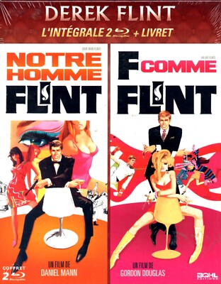 DEREK FLINT - L'INTEGRAL - NOTRE HOMME FLINT + F COMME FLINT (COFFRET ...