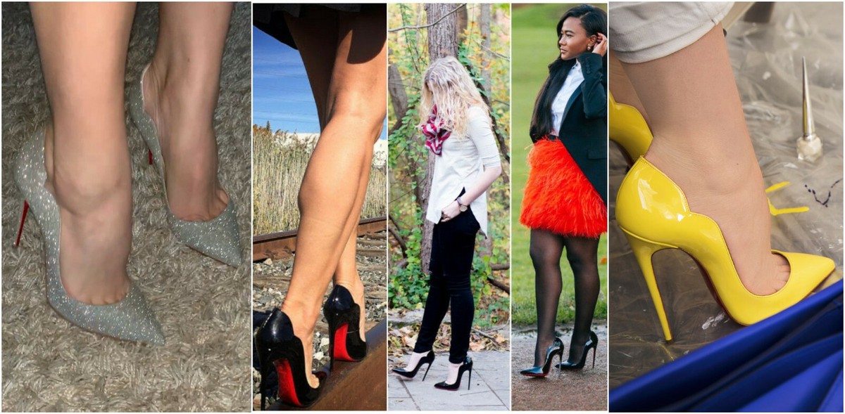 NIB Christian Louboutin Hot Chick 100 White Patent Pumps 34 NIB Christian Louboutin Hot Chick 100 White Patent Pumps 34