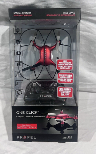 Propel Drone Red Video Recording 1 Click Photos W/Remote FREE SHIPPING ...