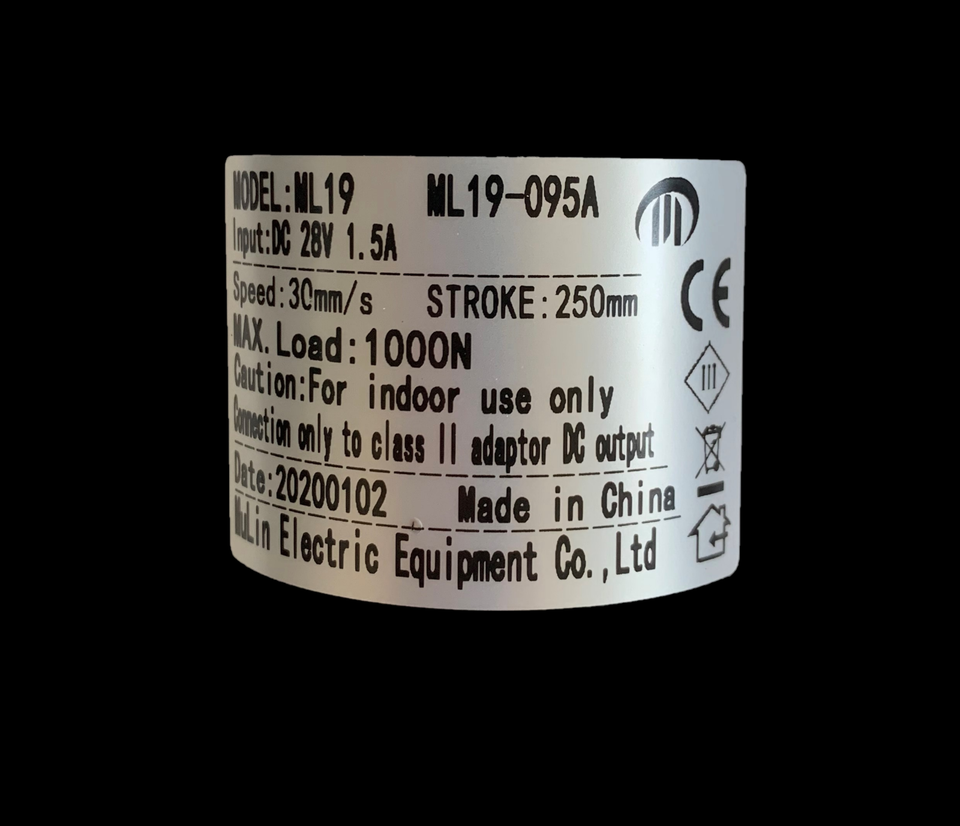 Mulin Electric Motor Actuator - ML19-095A Power Recliner Motor | eBay