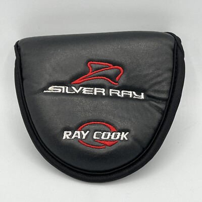 Ray Cook Silver Ray Mallet Golf Putter Cover Black Faux Leather | eBay