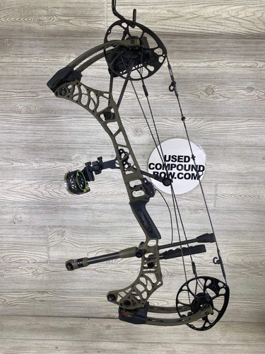 Used Mathews V3 27 27.5" 60lb RH Green Ambush Bow Pkg | eBay