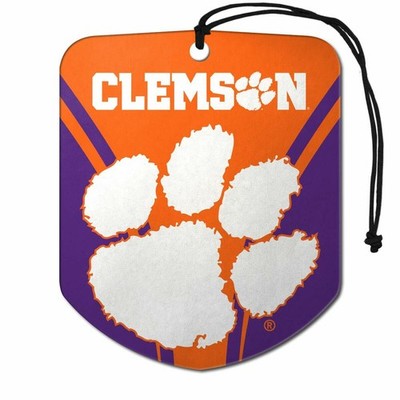 Fanmats 61607 Clemson Tigers Hanging Car Air Freshener 2PK Midnight Ice ...