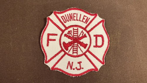 Dunellen New Jersey NJ Fire Department Patch Firefighter Rescue Vintage ...