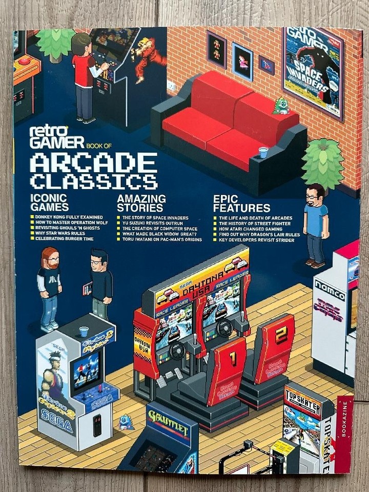 2023 RETRO GAMER Book Of ARCADE CLASSICS 162 Pages INTERVIEWS Iconic ...