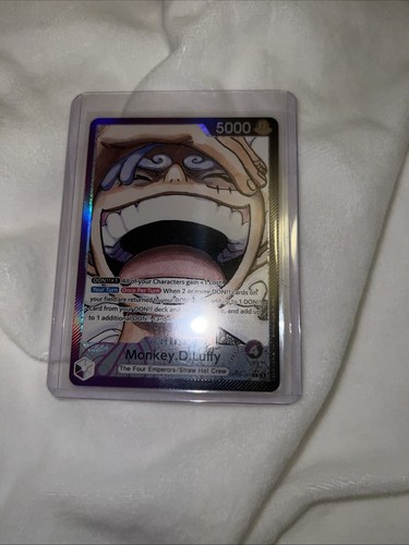 🔥 One Piece TCG Monkey.D.Luffy OP09-061 Leader Alt Art - NM - Eng ...