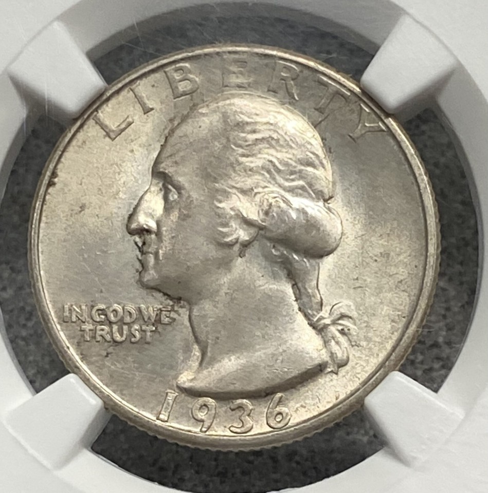 1936-D Washington Quarter --- Choice Uncirculated NGC MS63 | eBay