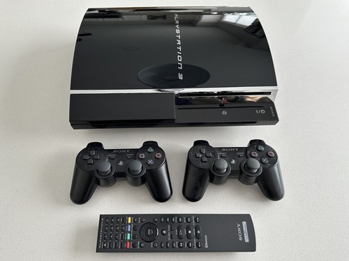 Sony PlayStation 3 PS3 CECHA01 500GB WD Black HD Backwards Compatible ...