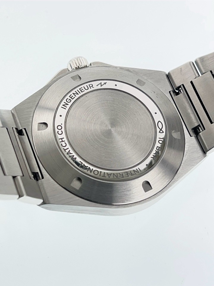 IWC Ingenieur Stainless Steel Green Dial 40mm Automatic Men’s Watch ...