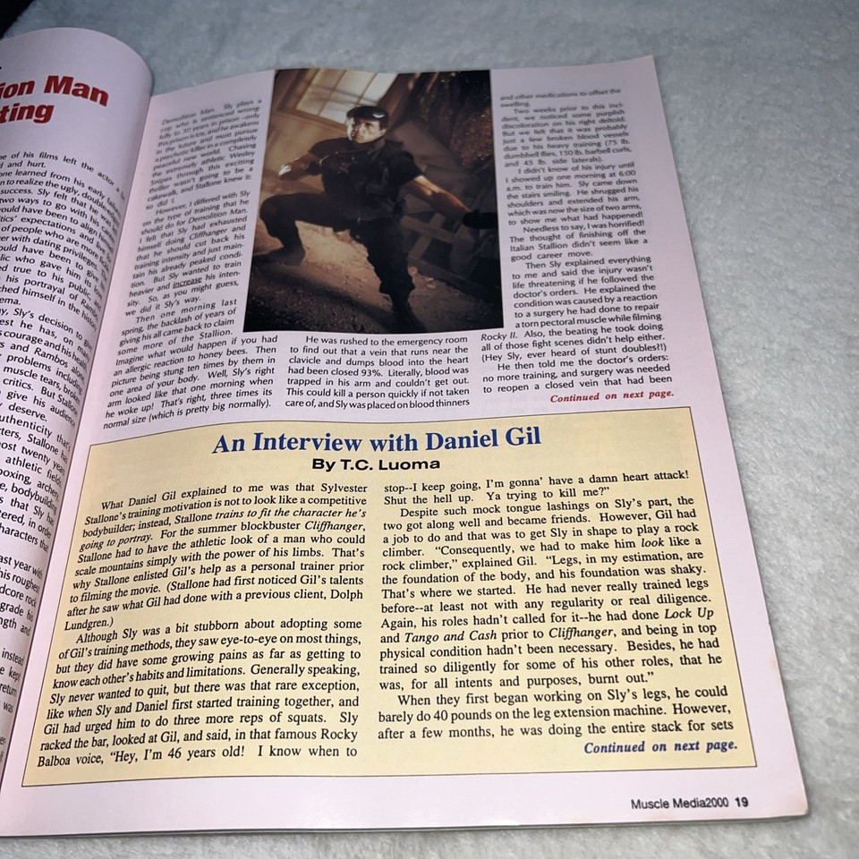 October November 1993 MUSCLE MEDIA 2000 bodybuilding magazine - MISHKO ...