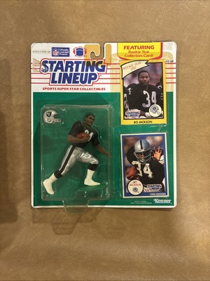 Bo Jackson - Starting Lineup - Oakland Raiders - 1990 - Rookie Year ...