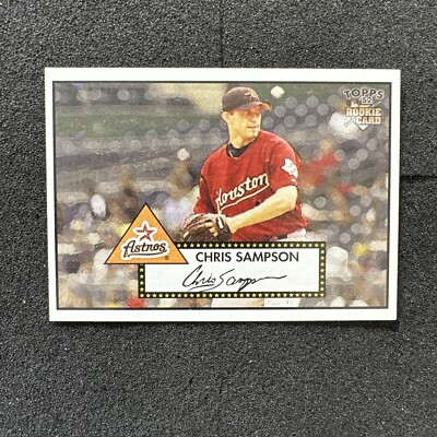 CHRIS SAMPSON #106 2006 Topps '52 Rookies QTY Houston Astros | eBay