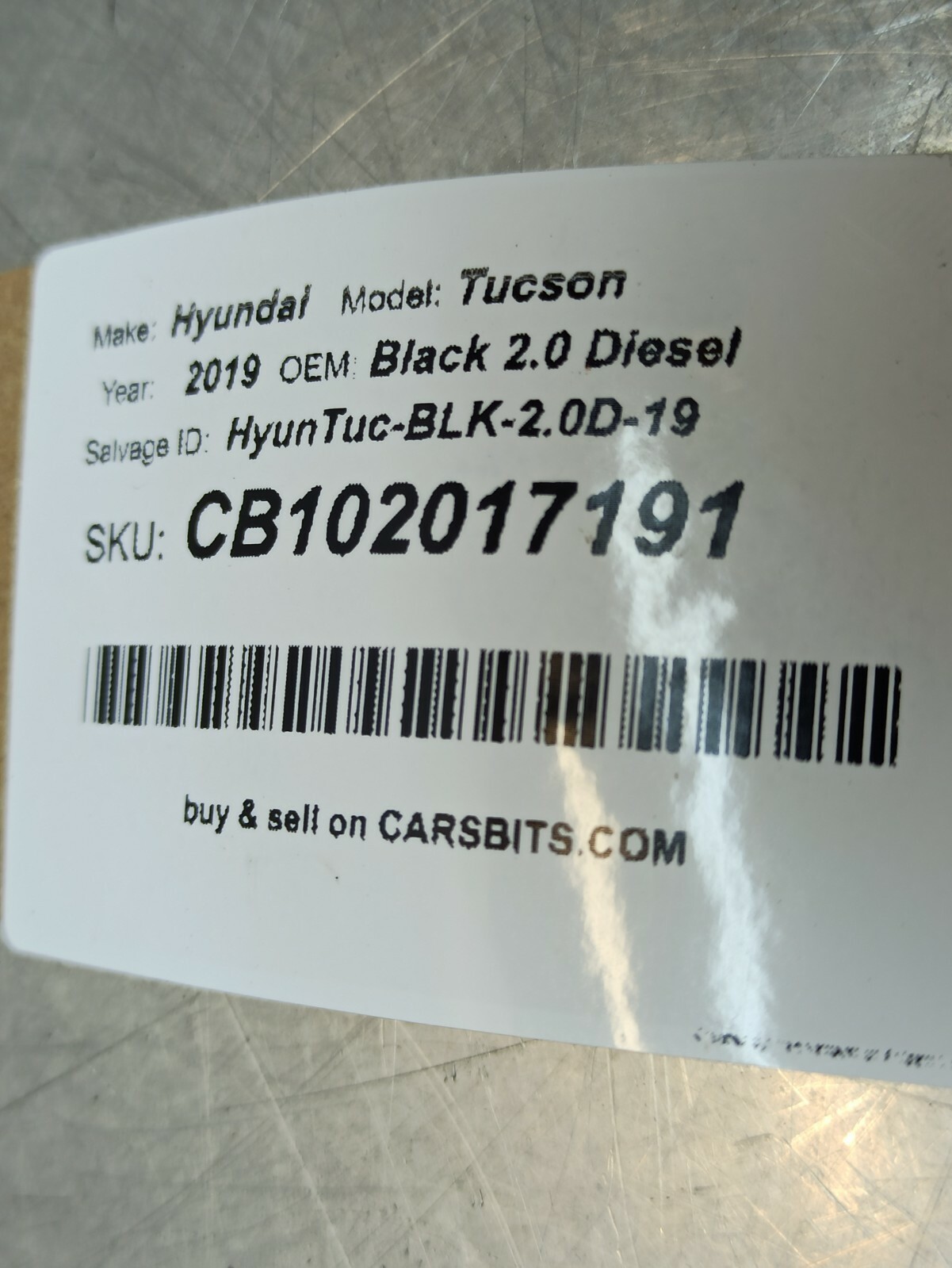 Hyundai Tucson MK3 2017-2021 2.0 Diesel AdBlue Urea Injector 29630 ...