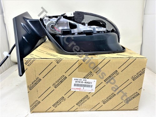 Genuine 8791060G31 Toyota Mirror Assy Outer Rear View RH 87910-60G31 ...