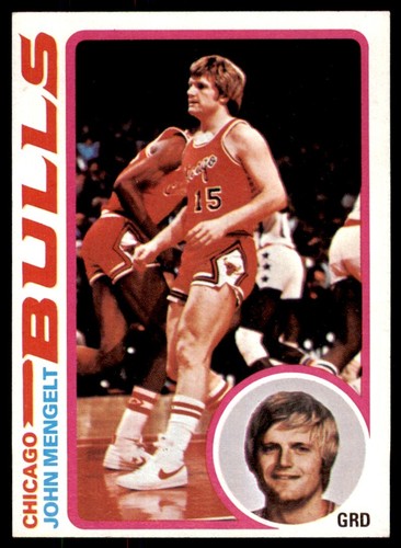 1978-79 TOPPS JOHN MENGELT . CHICAGO BULLS #53 | eBay