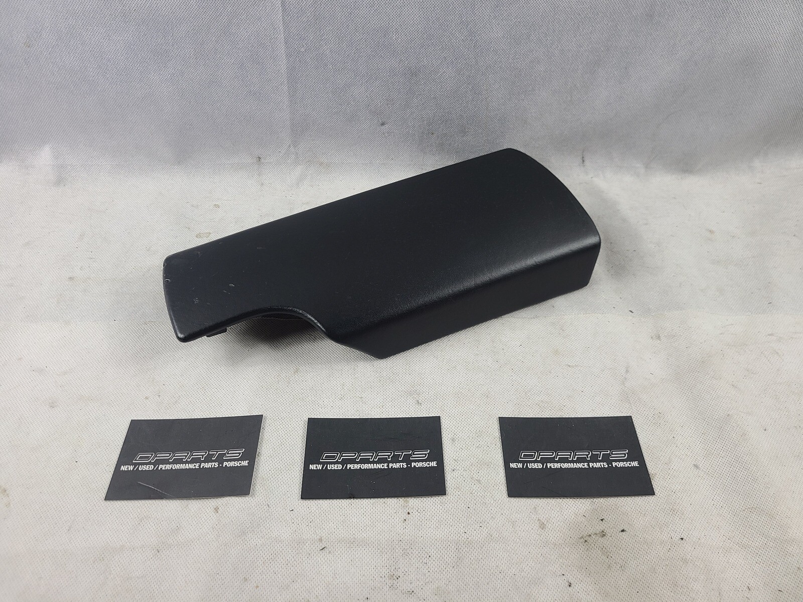 Porsche 997 987 Centre Console Lid Black Leather Carrera Boxster Cayman ...