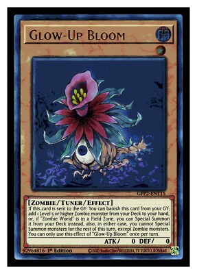YuGiOh GFP2-EN115 Glow-Up Bloom The 2nd Haunting Ultra Rare | eBay