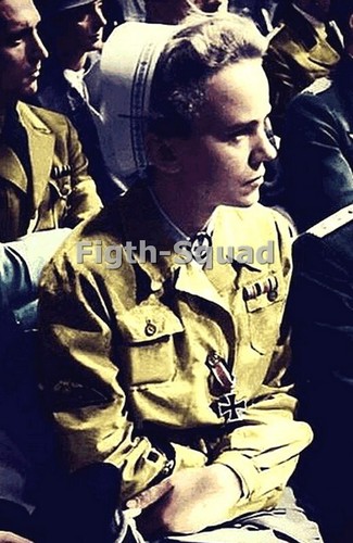 WW2 Picture Photo Ilse Schulz 1943 German Red Cross nurse front sister ...