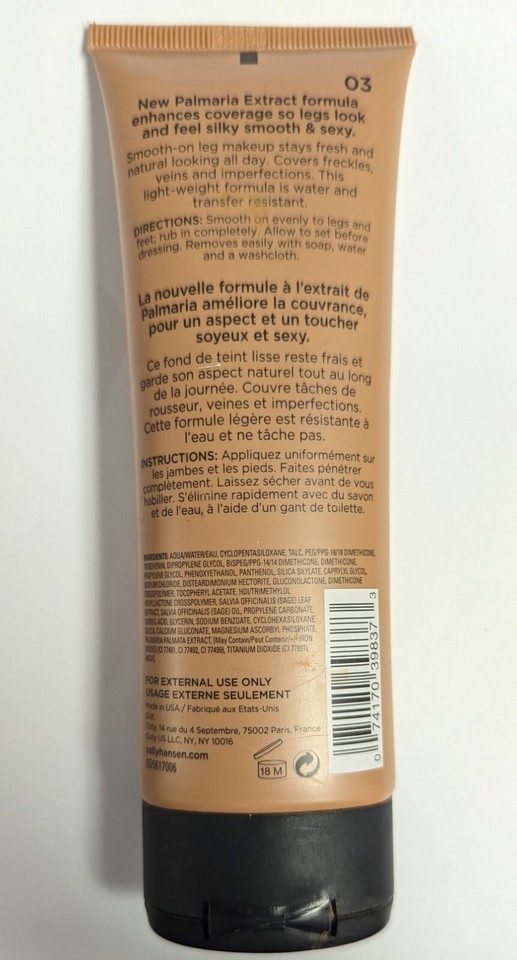 SALLY HANSEN AIRBRUSH LEGS TAN LEG MAKEUP 4fl oz | eBay