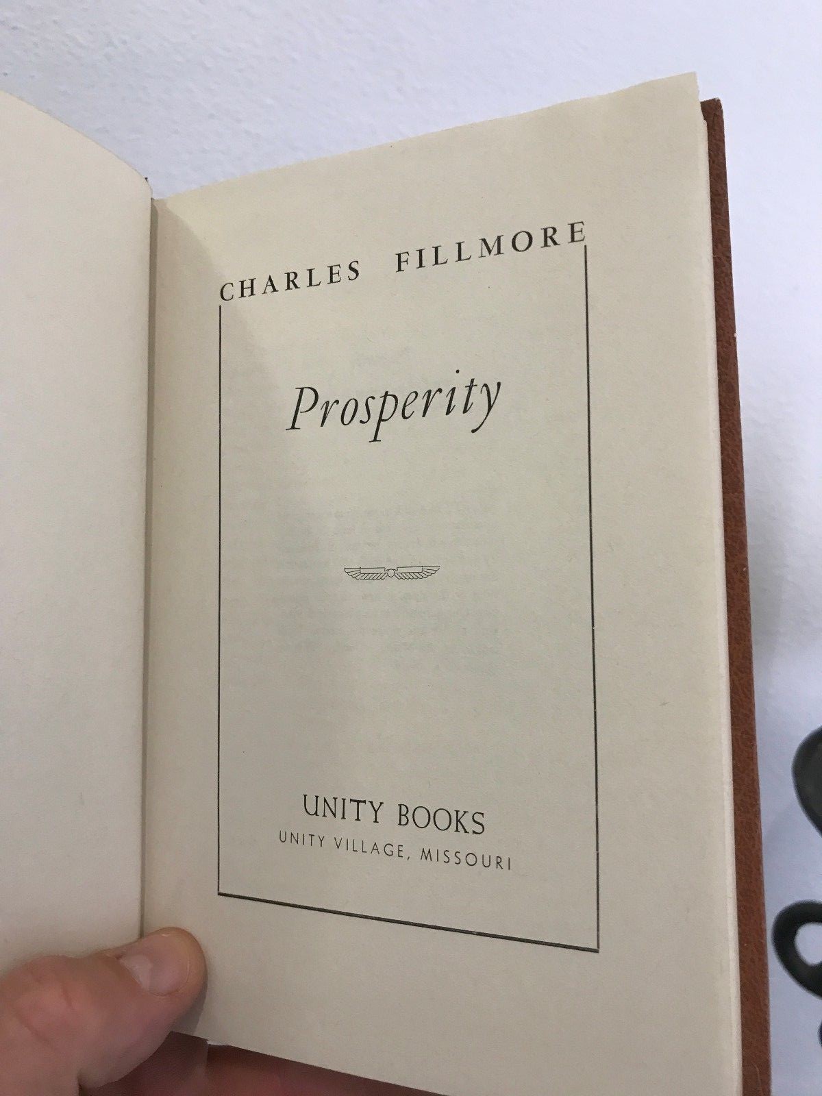 Prosperity Charles Fillmore 1983 Unity Books Hardcover | eBay
