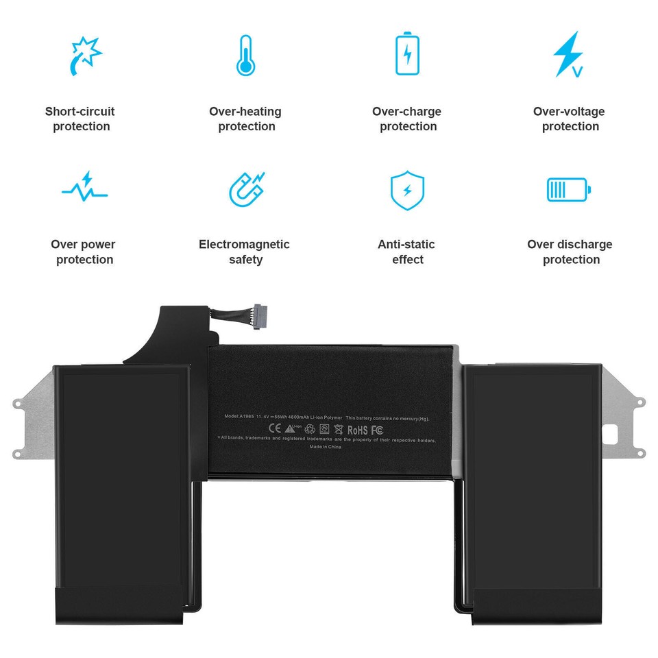 Battery A1965 A2179 A1932 for Apple MacBook Air 13" Retina Early 2020 ...