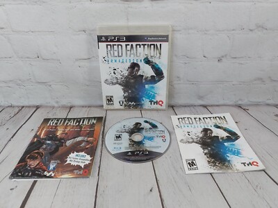 Red Faction: Armageddon for Playstation 3 PS3 by THQ Complete ...