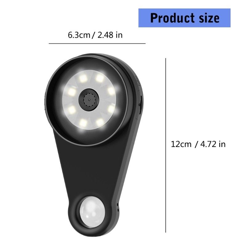 Mini Digital Microscope 200W Camera 500X Magnification Fit For Detailed ...