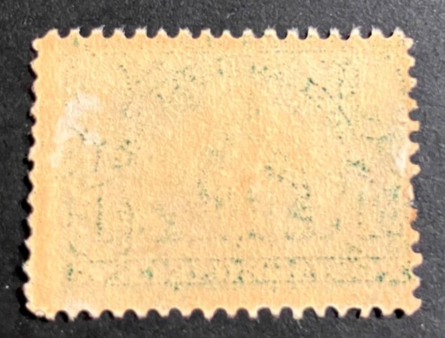 US 328, 1 cent Jamestown, Mint Not Hinged with small gum disturbance ...