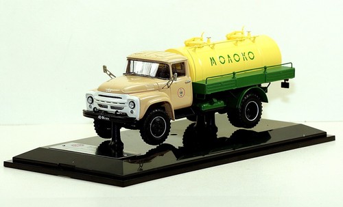 1/43 DIP MODELS 113020 tank truck ZIL 130 ACPT 4.1 "MILK" 1969 USSR ...