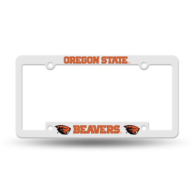 Oregon State Beavers Plastic License Plate Frame. #937/637/933 | eBay