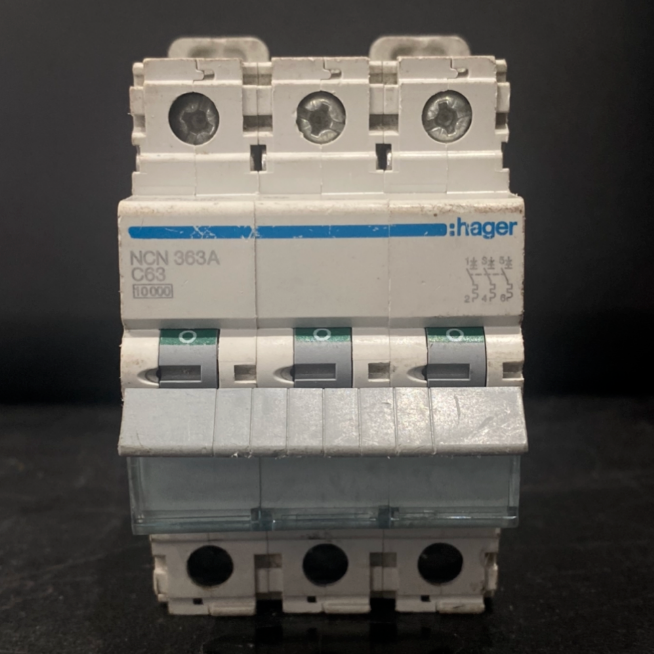 Machinarium Switch HAGER MTN MCB TYPE B / C + RCD / RCBO 30MA / 3 PHASE ...