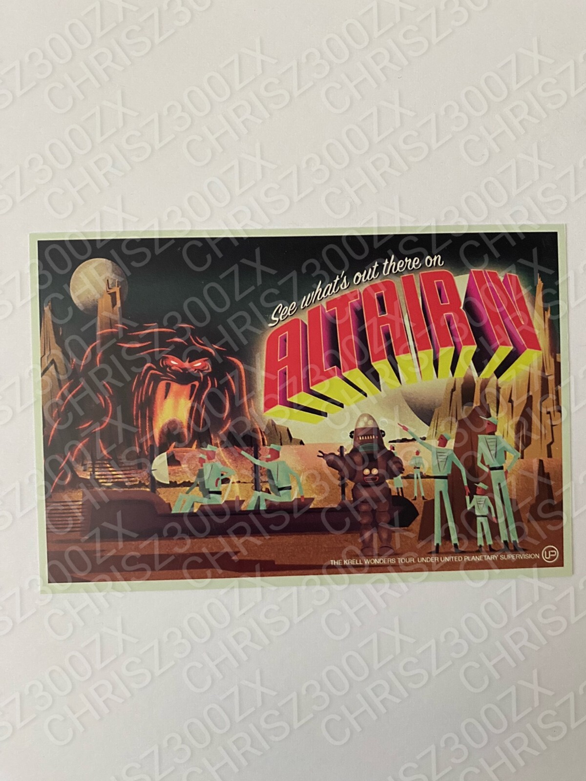 Star Trek See What's Out There on Altair IV Postcard Art Print UNPOSTED ...