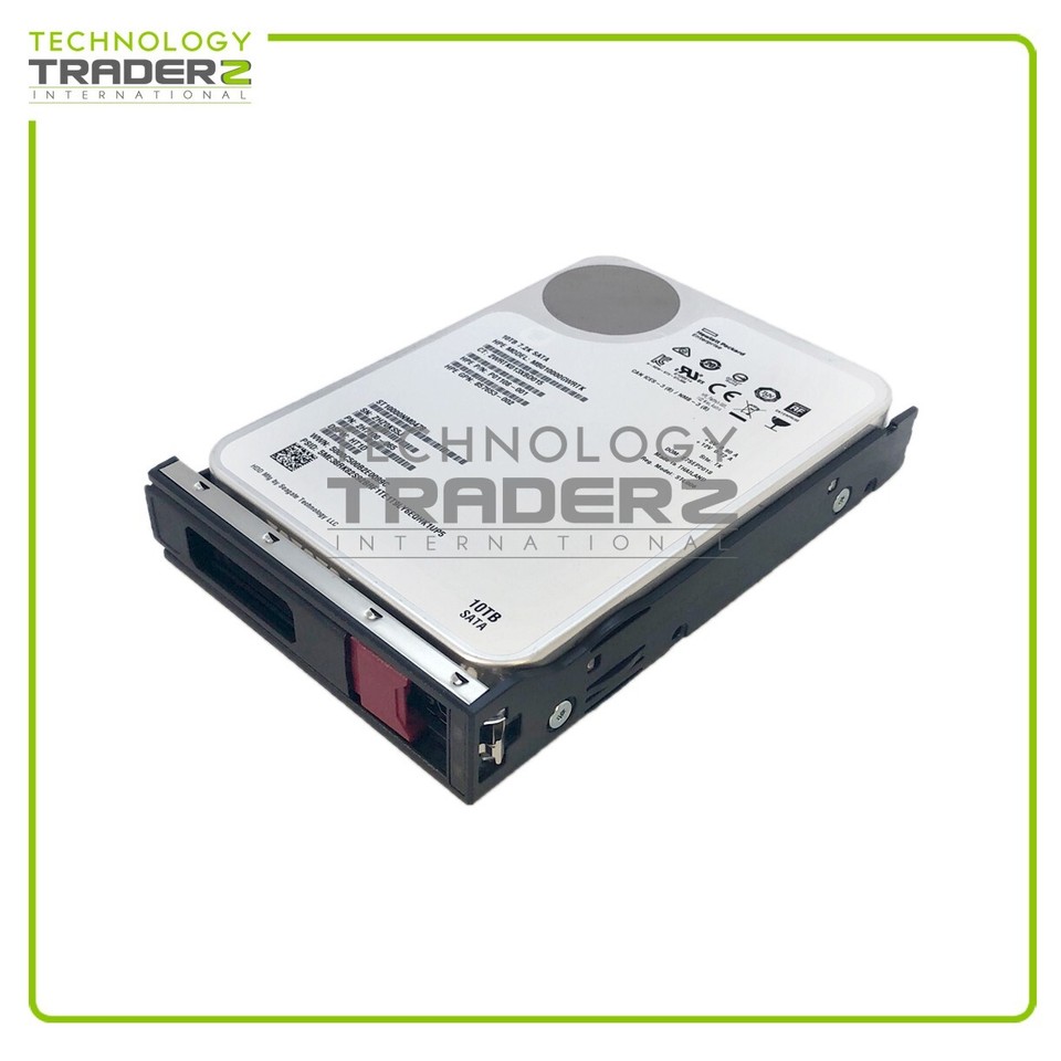 0-Hours P09161-B21 HP 10TB 7.2K SATA 6Gb 3.5" Hard Drive P01108-001 ...
