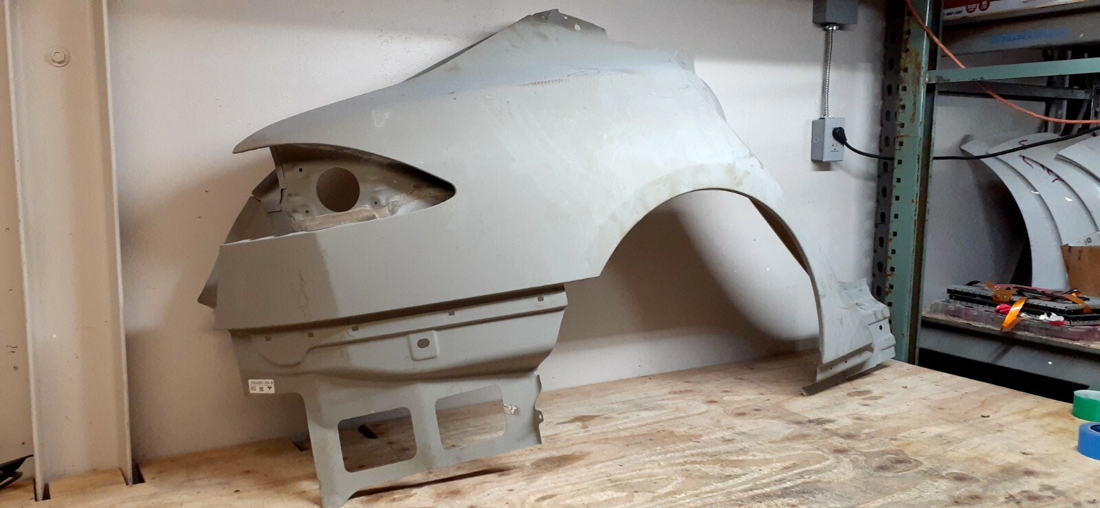 2012-2016 Tesla Model S Rear Right Wing Fender Quarter Panel 1024207-S0 ...