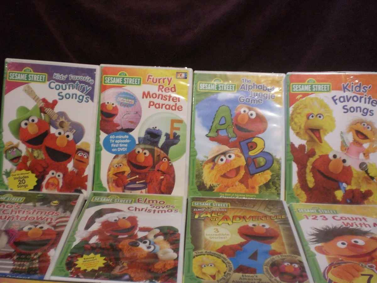 Sesame Street Dvd Vhs