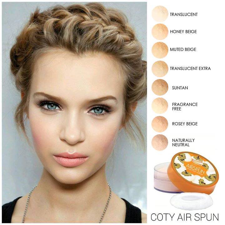 COTY Airspun Loose Face Powder, Setting Powder - Assorted Shades (OLD ...