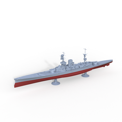 SSMODEL SSC1250594S 1/1250 Military Model HMS Glorious Battlecruiser ...