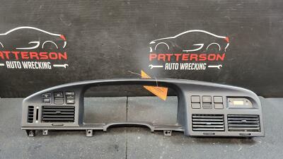 1991 MERCURY CAPRI DASH SPEEDOMETER INSTRUMENT GAUGE CLUSTER BEZEL TRIM ...