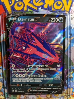 Eternatus V 116/189 - Darkness Ablaze - Ultra Rare Full Art Holo ...